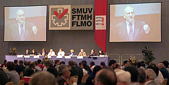 Couchepin ed elezioni ai congressi della FLMO e del SEI - SWI swissinfo.ch