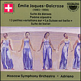 Emile Jaques-Dalcroze (1865-1950): Suite de danses. Poème alpestre. 13 ...