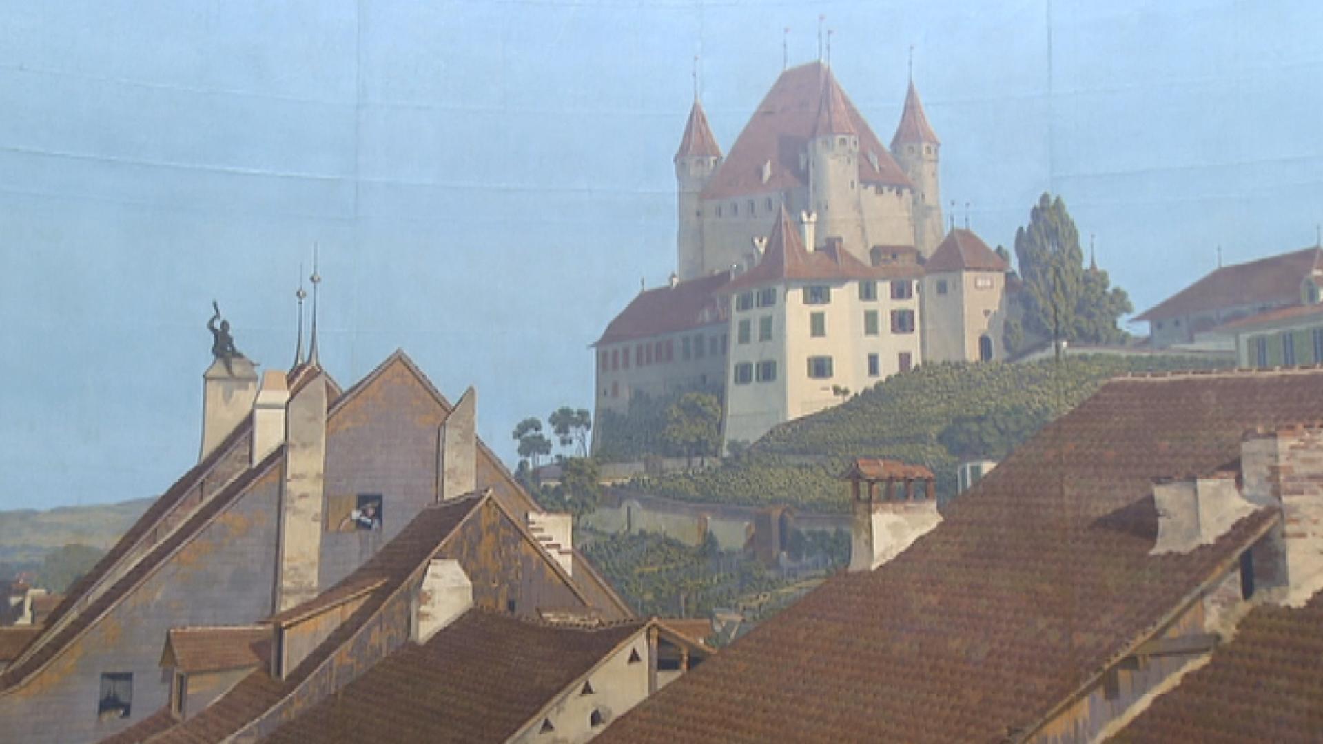 Antique panorama painting restored to former glory - SWI swissinfo.ch