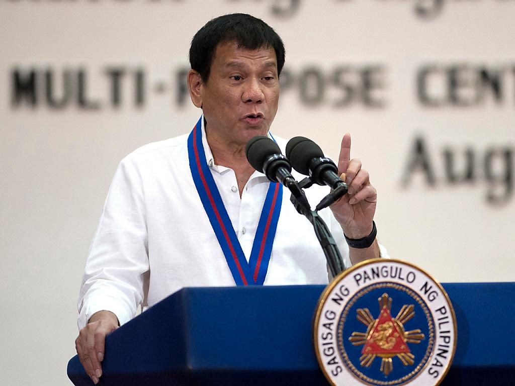 Duterte: Angedrohter Austritt aus UNO war ein "Spass" - SWI swissinfo.ch