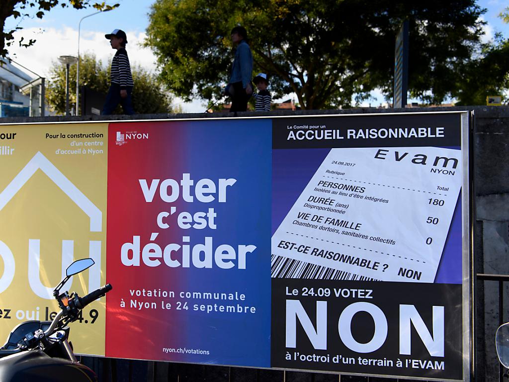 Nyon (VD) refuse la mise à disposition d'un terrain pour l'EVAM - SWI ...