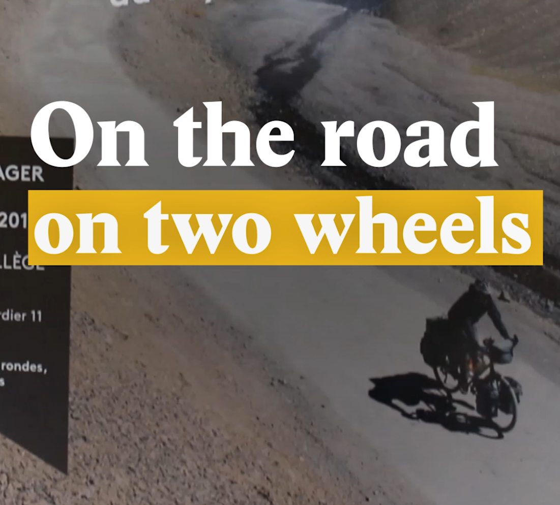 Taking on the world on two wheels - SWI swissinfo.ch