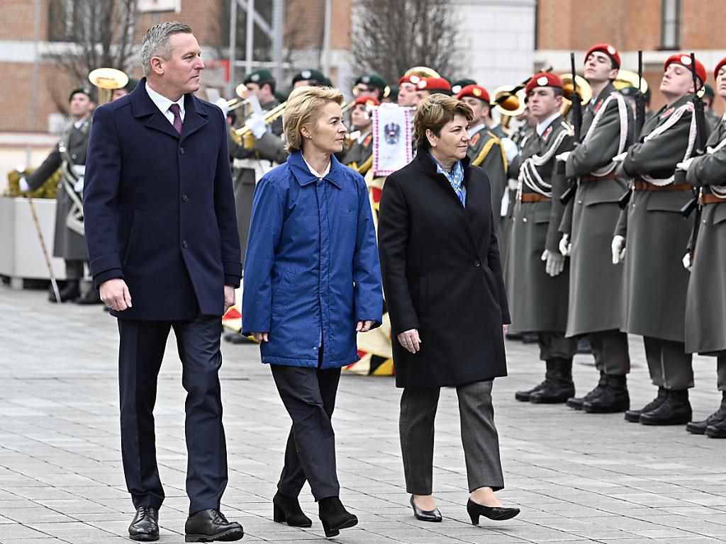 Viola Amherd, primo viaggio all'estero come consigliera federale - SWI ...