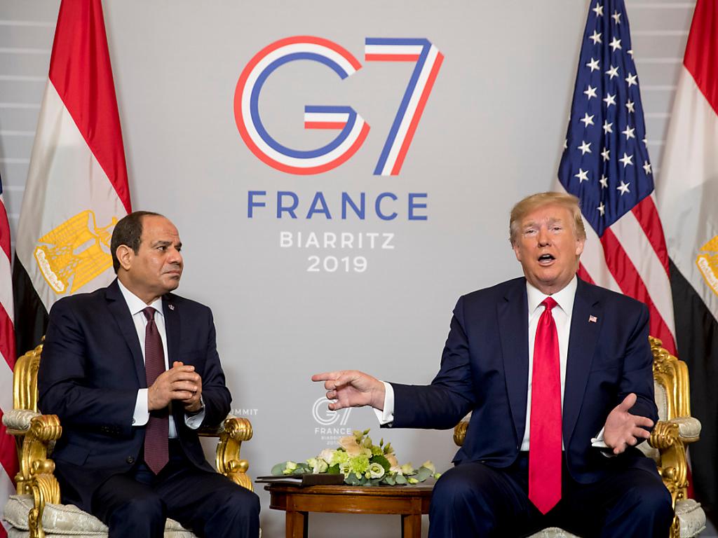 WSJ: a G7 Trump definì al-Sisi "il mio dittatore preferito" - SWI swissinfo.ch