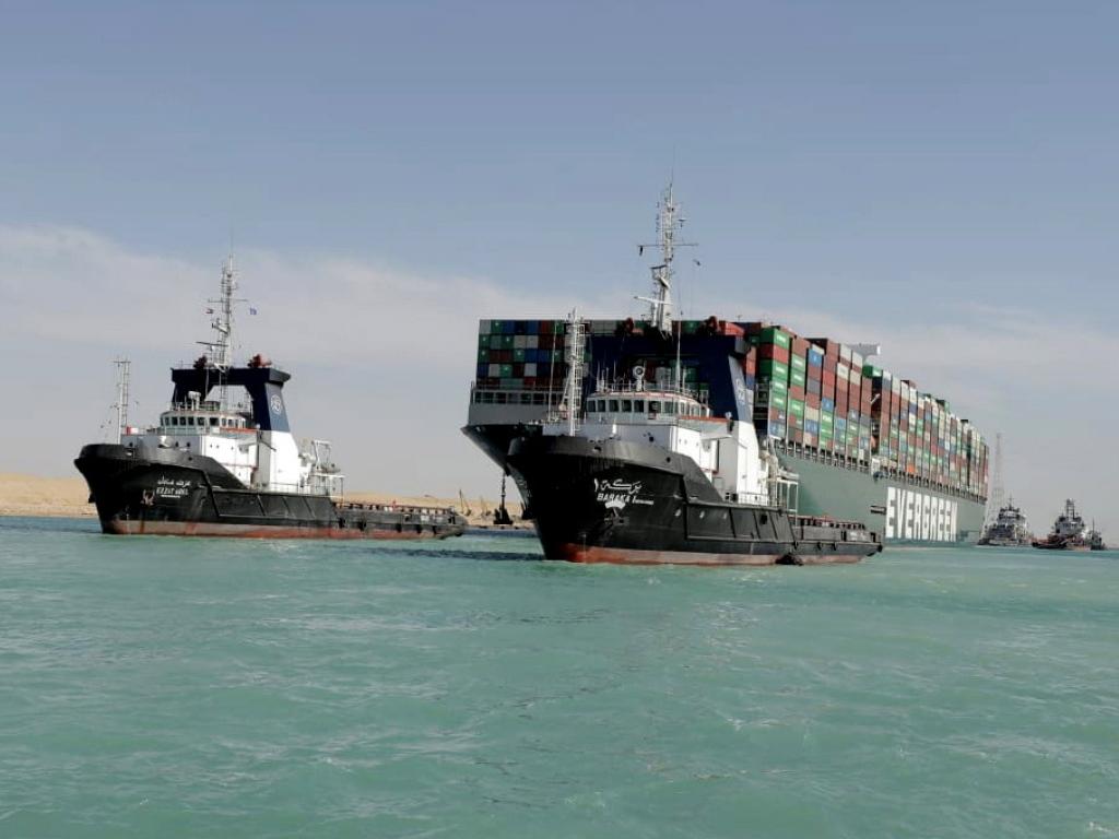 L'Ever Given délogé, la voie est libre sur le canal de Suez - SWI ...