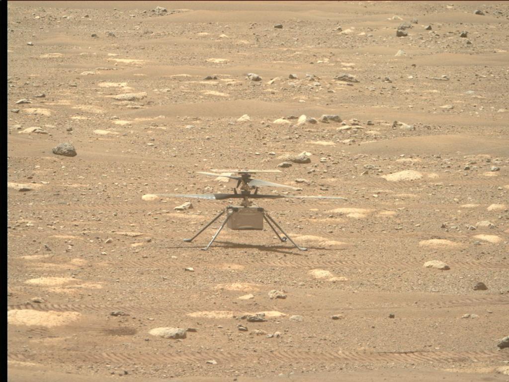 Mars-Helikopter "Ingenuity" absolviert erfolgreich dritten Flug - SWI ...