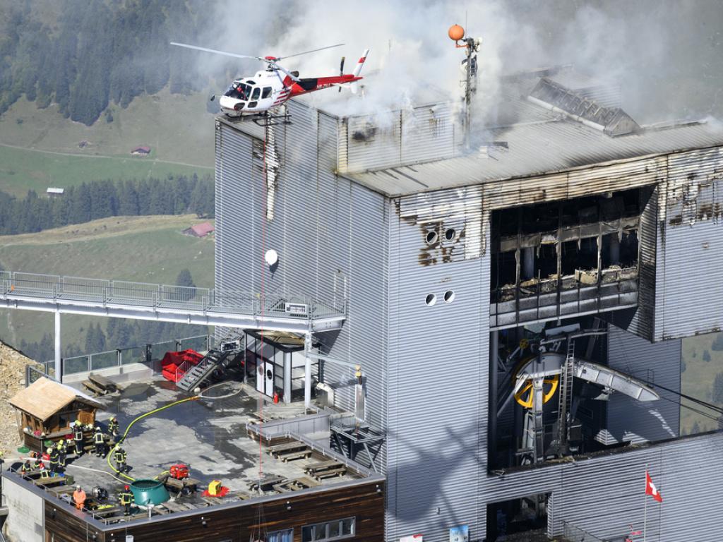 Glacier 3000 plant nach Feuer Wiedereröffnung Mitte November - SWI ...