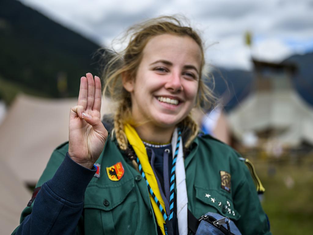 Une délégation de 1430 scouts suisses part en Corée - SWI swissinfo.ch