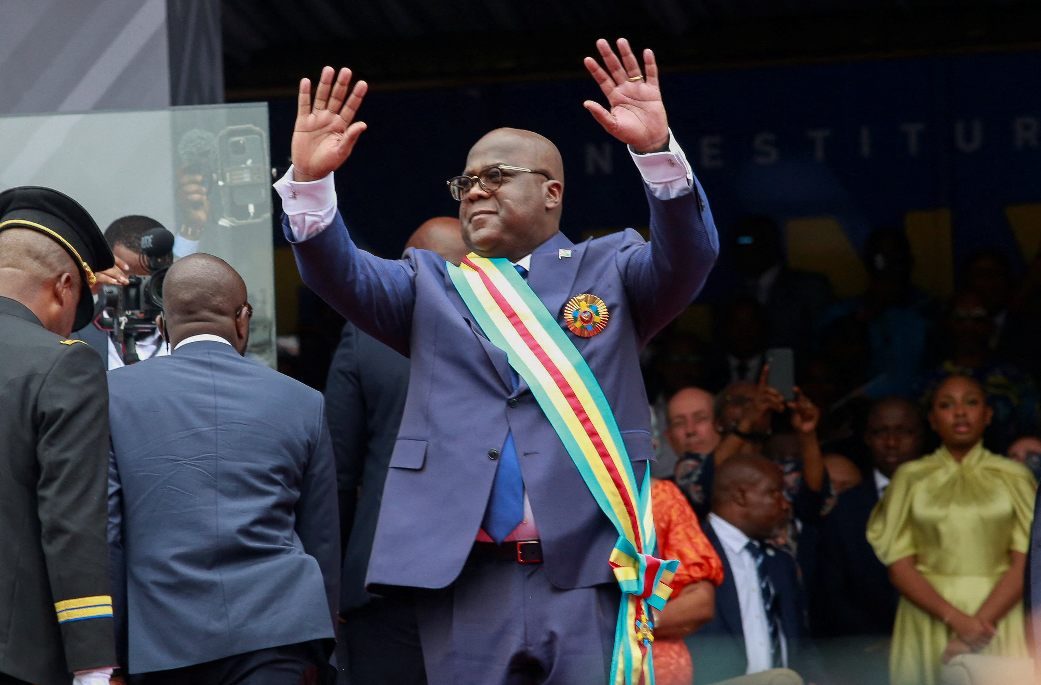 Congolese President Tshisekedi sworn in for second term after disputed vote - SWI swissinfo.ch