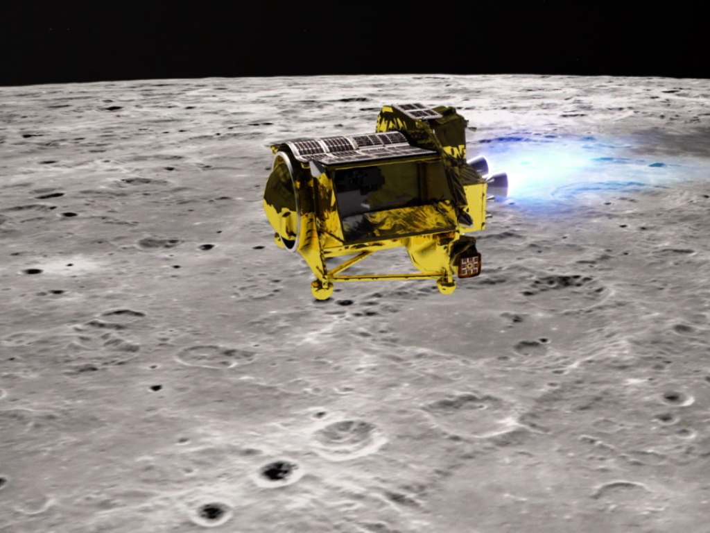 Le module spatial japonais SLIM s'est posé sur la Lune - SWI swissinfo.ch