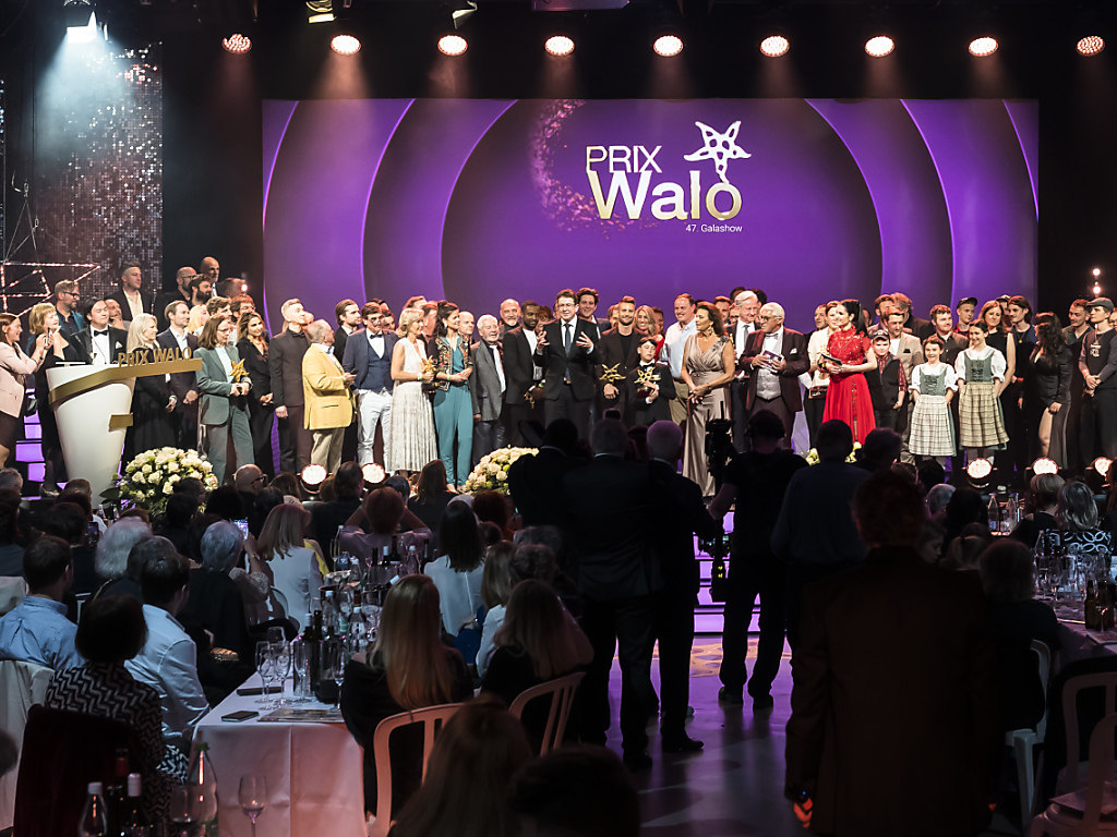 Vergabe des Prix Walo nach 22 Jahren wieder im Fernsehen - SWI swissinfo.ch