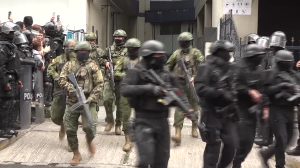 Mexico breaks relations with Ecuador after embassy stormed - SWI ...