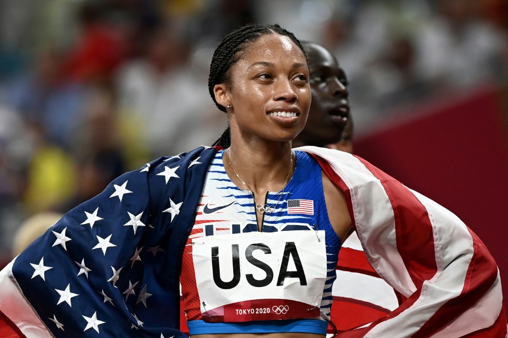 Allyson Felix cree que una victoria de Kamala Harris sería "monumental ...