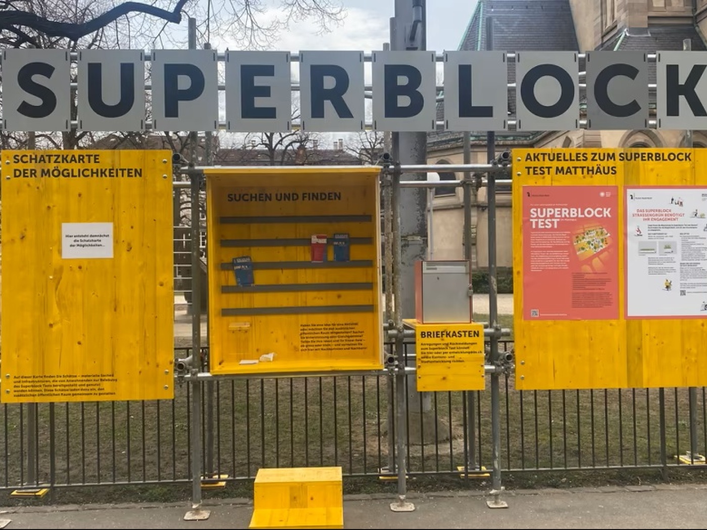 Zweiter Basler Superblock-Test startet im Matthäusquartier - SWI ...