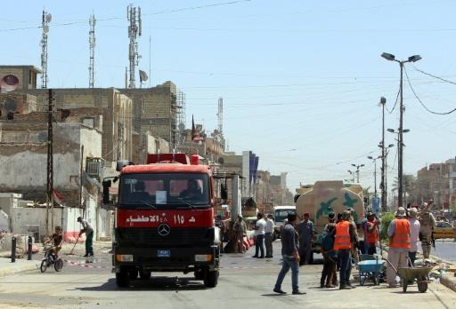 مقتل 12 شخصا في هجوم انتحاري شمال بغداد تبناه تنظيم الدولة الاسلامية