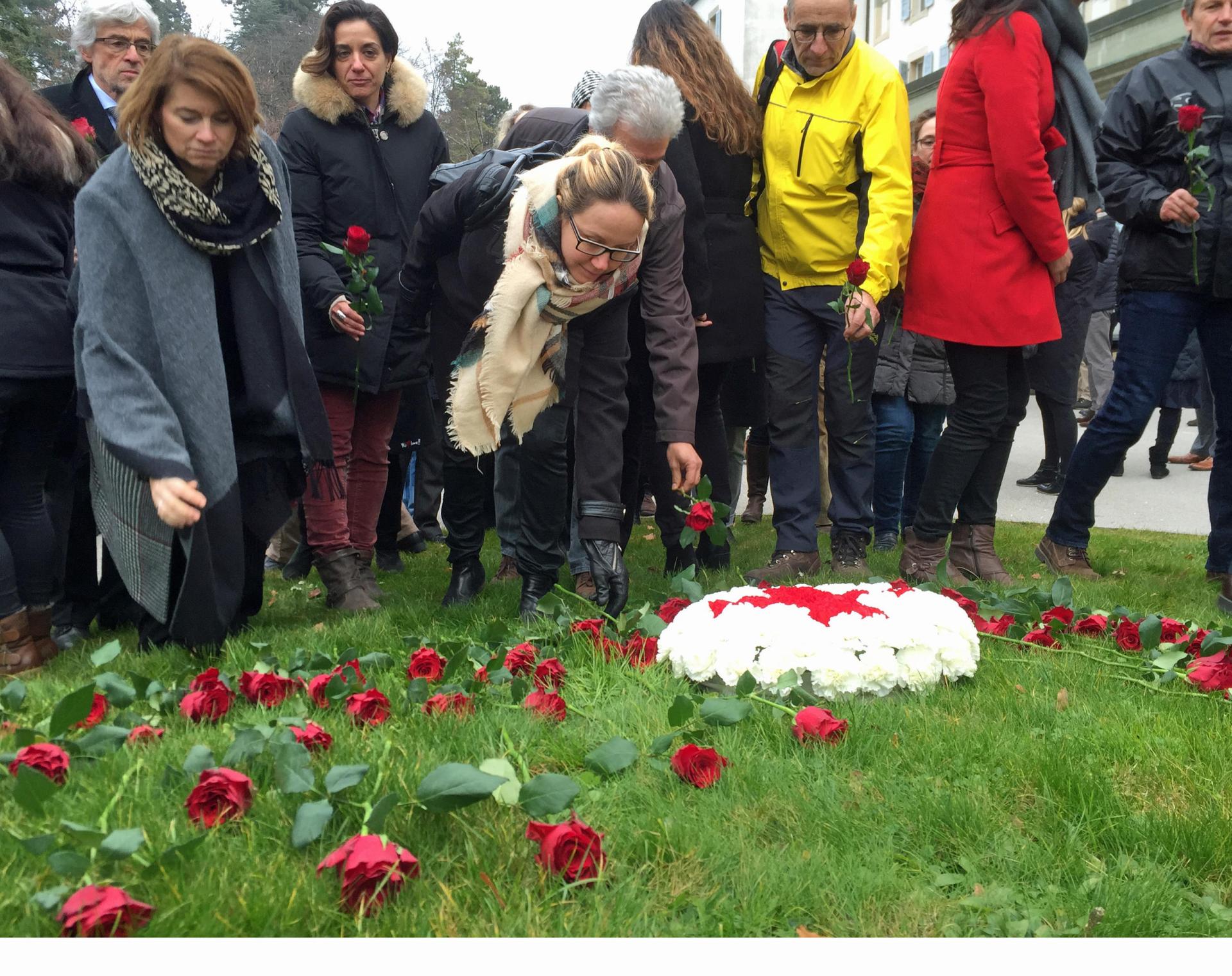 ICRC pays tribute to staff sacrificed in line of duty - SWI swissinfo.ch