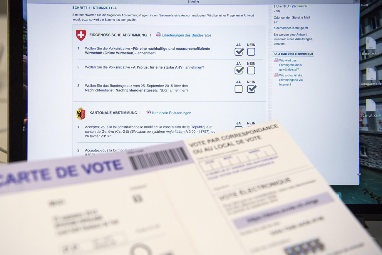 Most Swiss expats to lose e-voting access in parliament elections - SWI ...