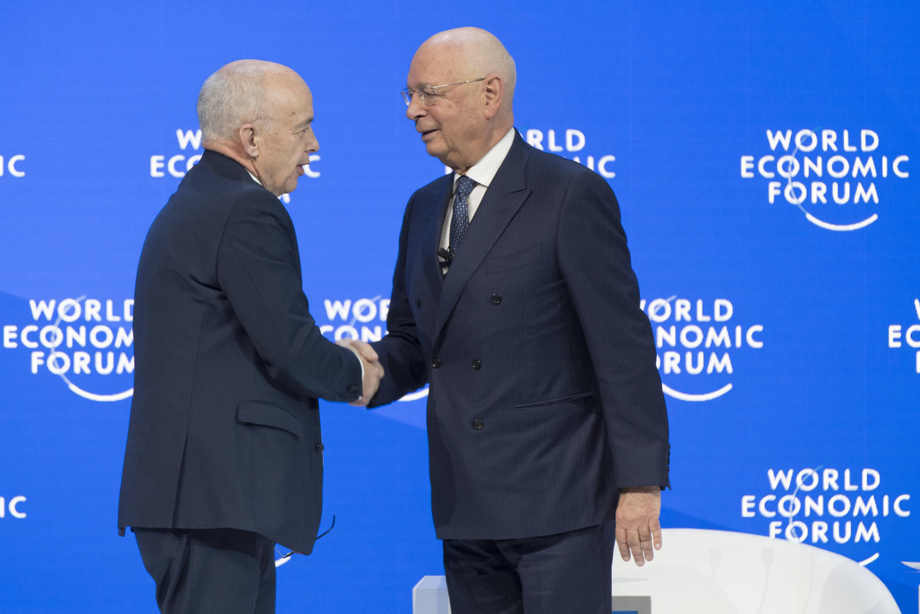 Switzerland mulls honorary citizenship for WEF founder Schwab - SWI ...