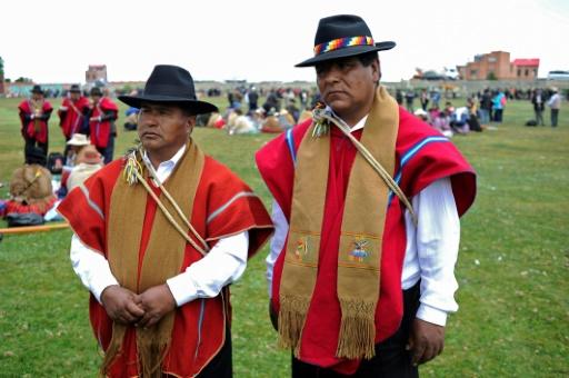 Los Ponchos Rojos, la milicia aymara que se planta como la "retaguardia ...