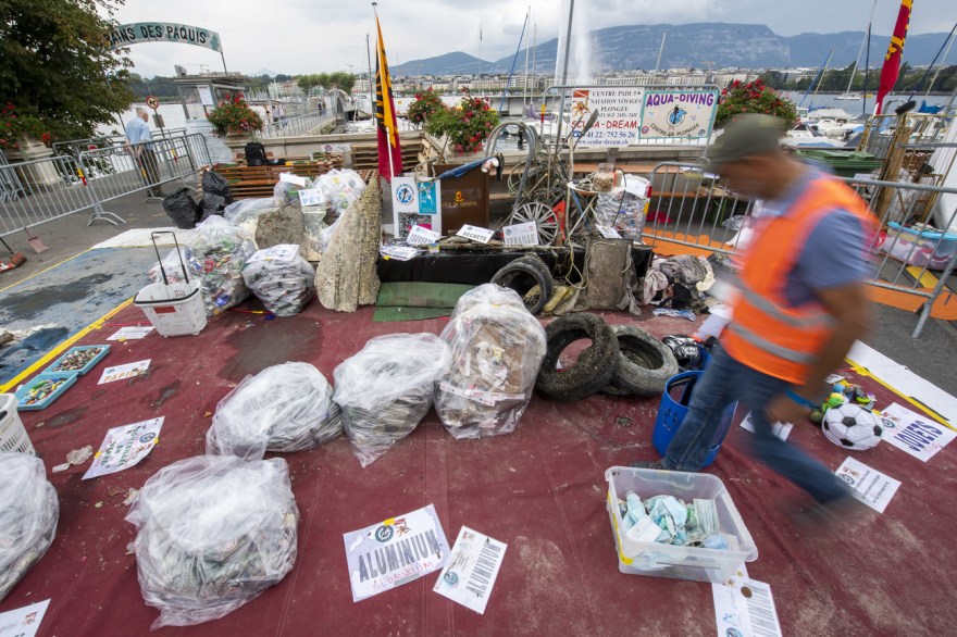 Plastic pollution in Lake Geneva, Switzerland and France: Causes ...