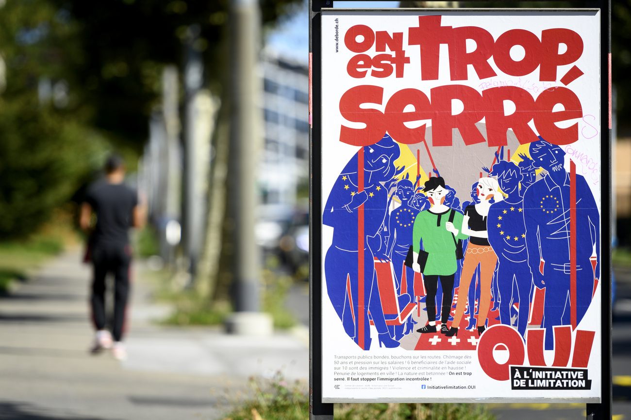 Majority of Swiss want to limit immigration - SWI swissinfo.ch