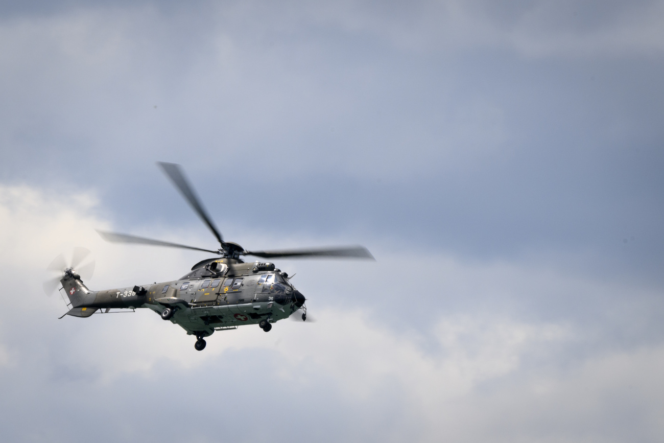 Swiss Army helicopter damaged in France - SWI swissinfo.ch